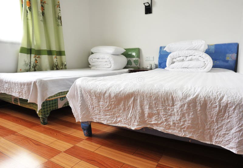 Hotel standard room stock photo. Image of bedside, lodging - 24089350