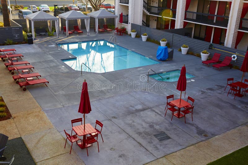 Hotel swimming pool stock image. Image of relaxing, pool - 65699937