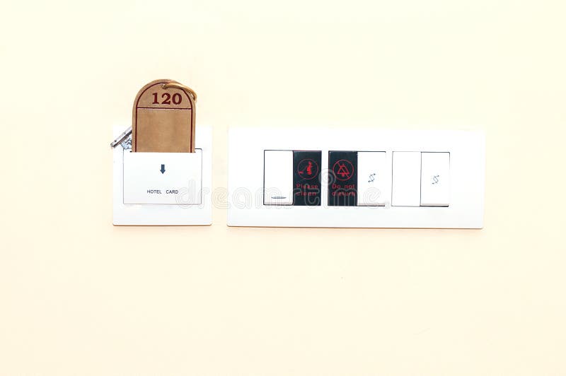 Hotel Switch stock photo. Image of condominium, conservation - 27631956