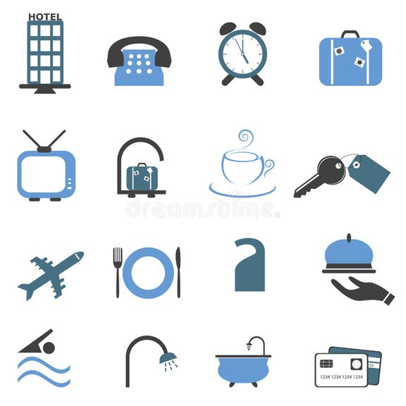 Accommodation Symbols Stock Illustrations – 760 Accommodation Symbols ...