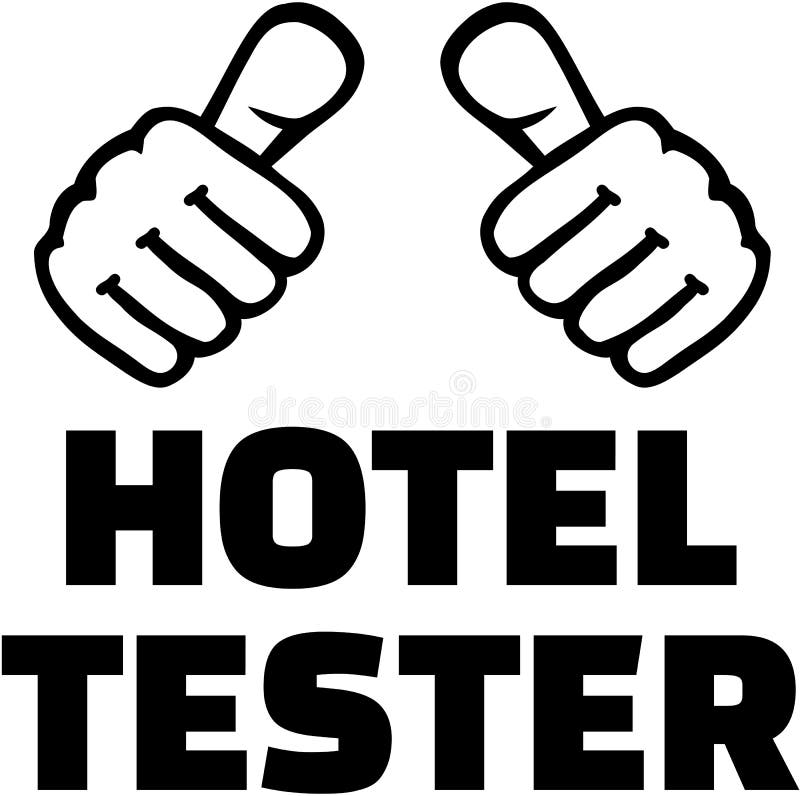 Hotel tester icons stock vector. Illustration of hoteltester - 107098826