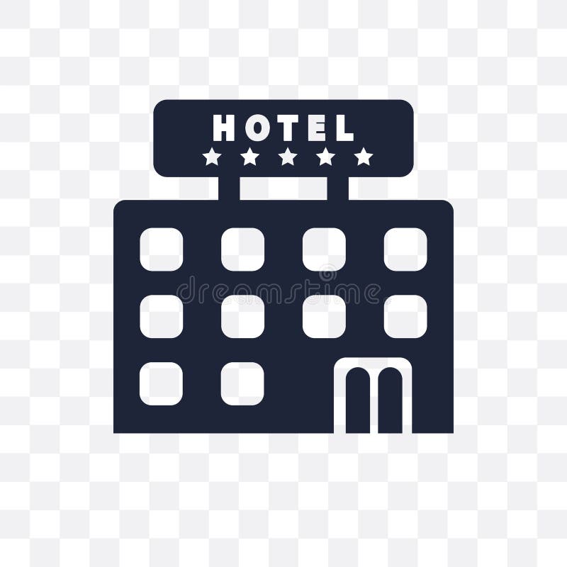 Hotel Sign Transparent Icon. Hotel Sign Symbol Design from Hotel Stock ...