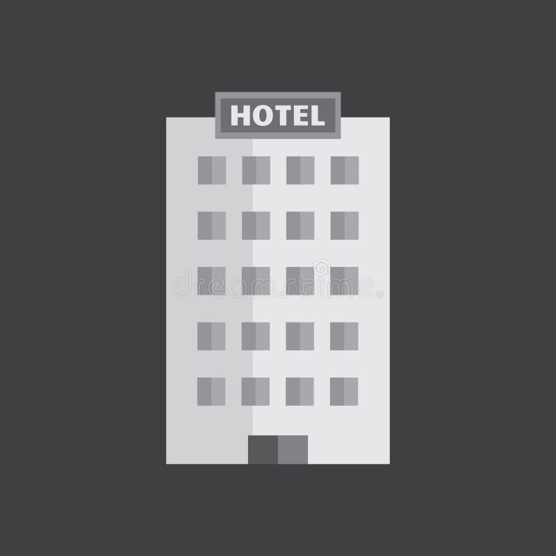 Hotel. Vector Illustration Decorative Design Stock Vector ...