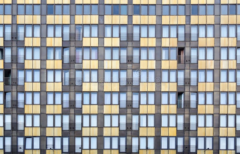 Hotel Wall stock image. Image of windows, hotel, pattern - 59032327