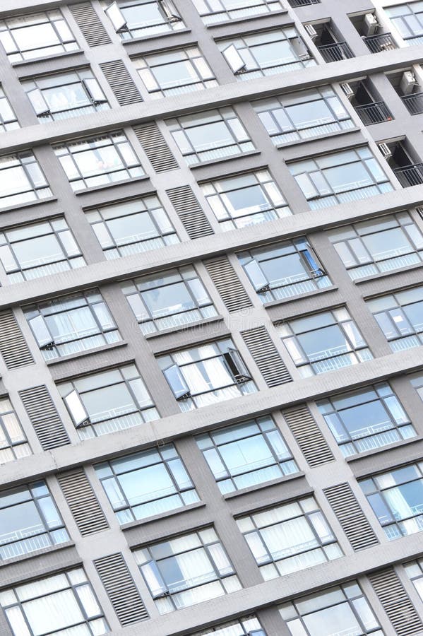 Hotel windows stock image. Image of glass, open, city - 23509481