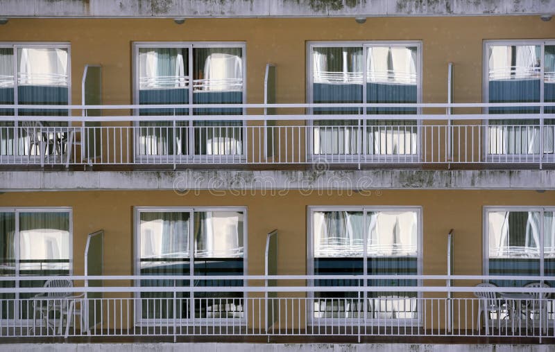Hotel windows stock image. Image of accommodation, skyscraper - 53086895