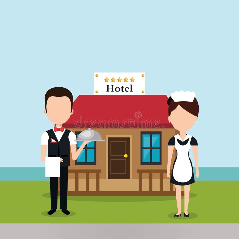 Hotel Workers Stock Illustrations – 334 Hotel Workers Stock ...