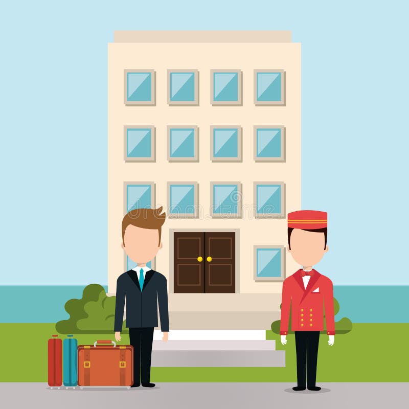 Hotel Workers Stock Illustrations – 334 Hotel Workers Stock ...