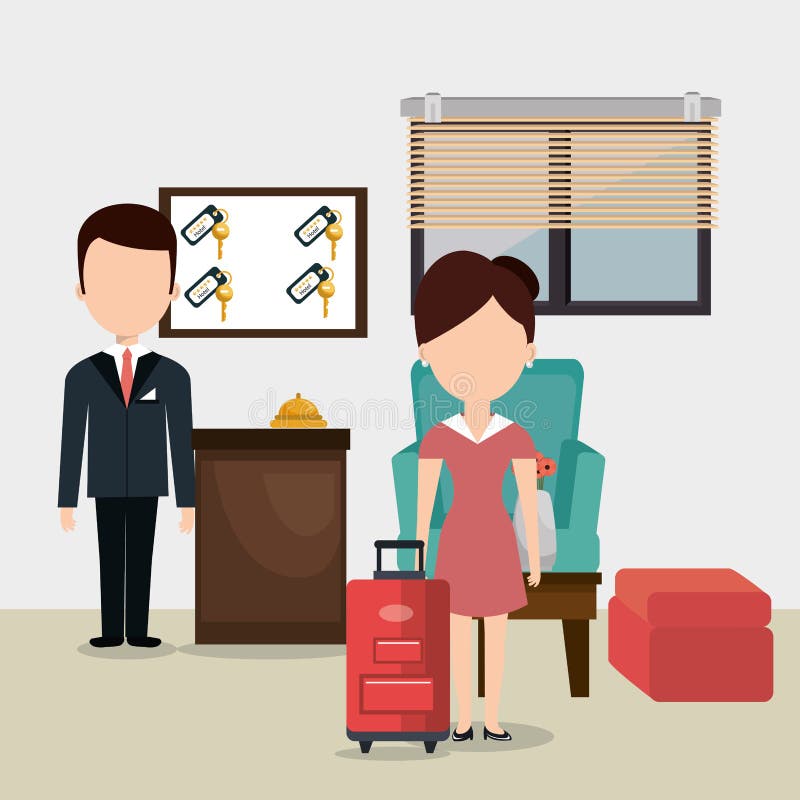 Hotel Workers Stock Illustrations – 325 Hotel Workers Stock ...