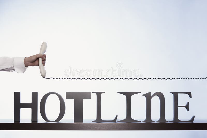 The hotline stock photo. Image of handset, wire, reciever - 106608