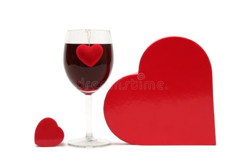 Houd van drankje stock foto. Image of harten, vloeistof - 1741396