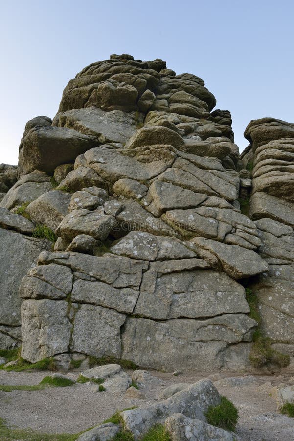 Hound Tor stock photo. Image of peak, rugged, landscape - 62438060
