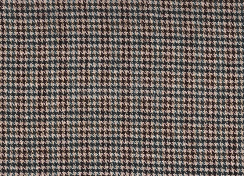 Houndstooth Check Fabric stock photo. Image of warn, autumn - 19938406