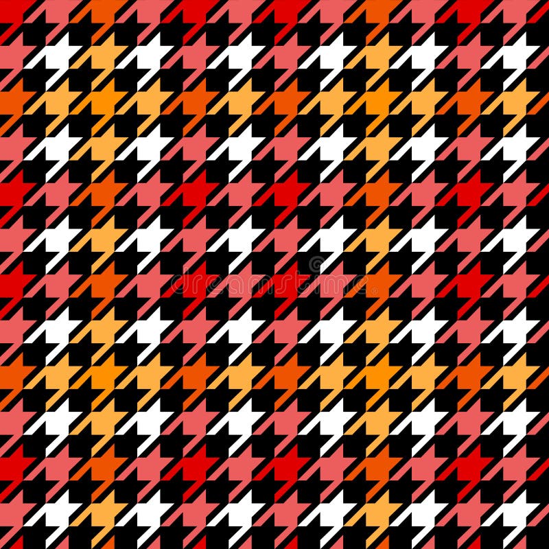 Op Art Houndstooth stock vector. Illustration of background - 10071039