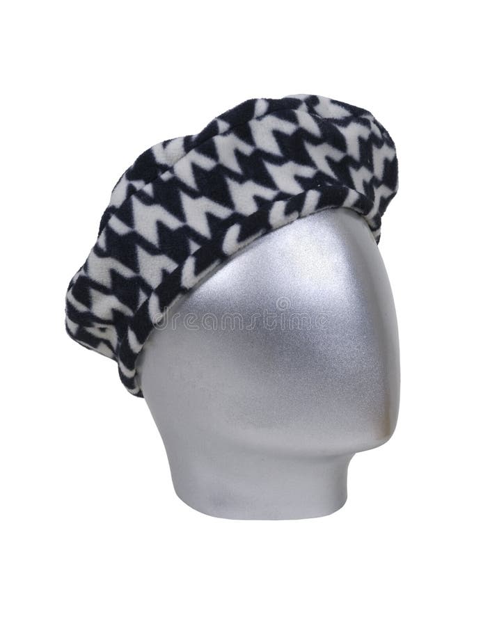 Houndstooth driving hat stock photo. Image of warmth - 12475168
