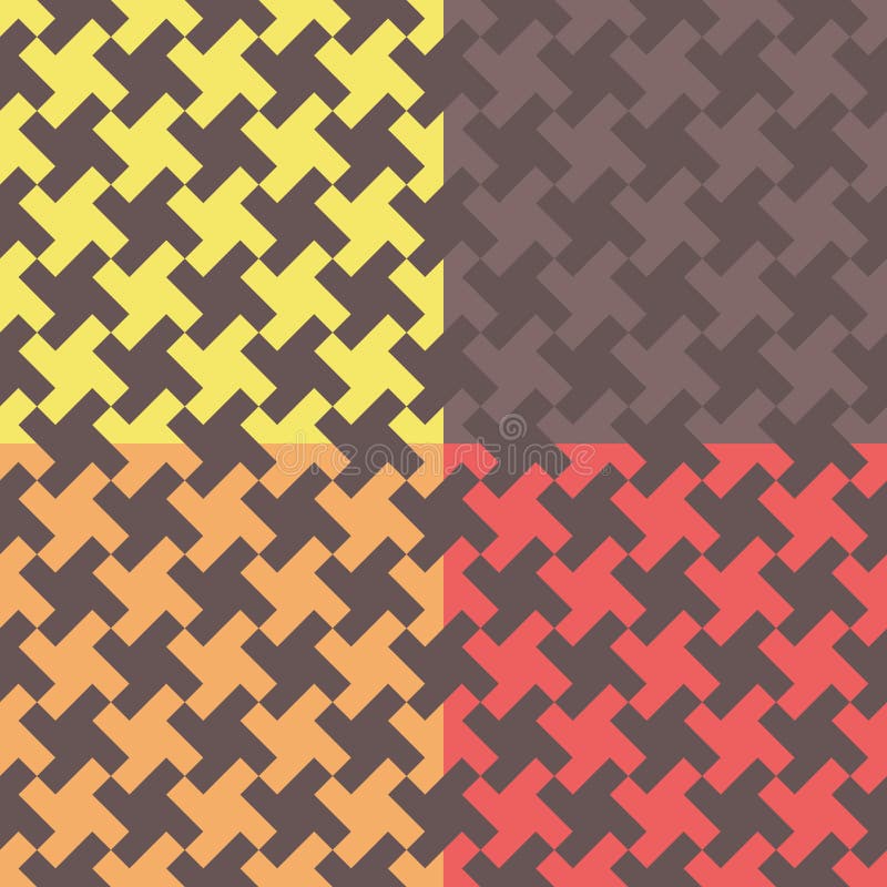 Houndstooth pattern stock vector. Illustration of classic - 8356789