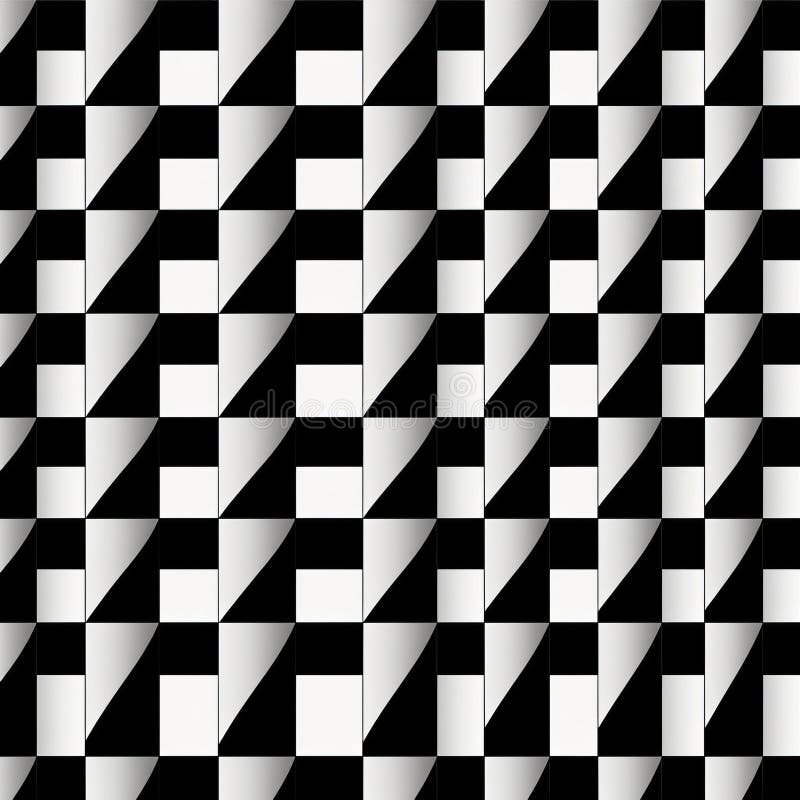 Create Houndstooth Check Pattern in 4x4 Grid Design Stock Illustration ...
