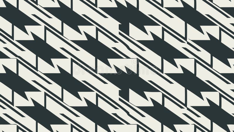 Houndstooth Pattern Seamless Background, Vector Design Generative AI Stock Vector - Illustration ...