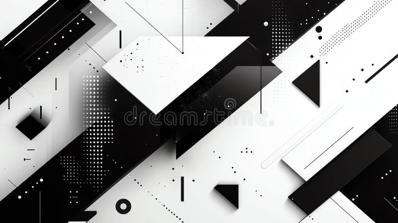 Houndstooth Pattern Texture Classic Monochrome Abstract Background ...