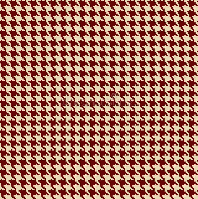 Houndstooth Seamless Old Pattern Stock Vector - Illustration of ...
