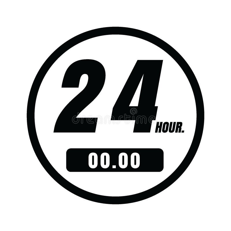 24 Hour Clock Stock Illustrations – 13,184 24 Hour Clock Stock ...