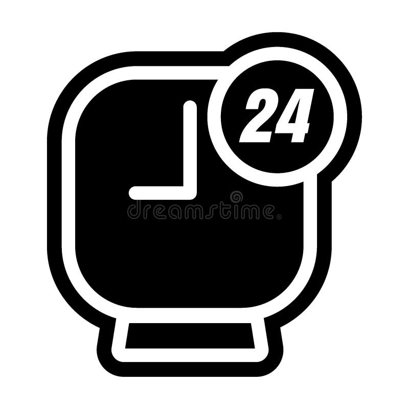 24 Hour Clock Stock Illustrations – 13,184 24 Hour Clock Stock ...