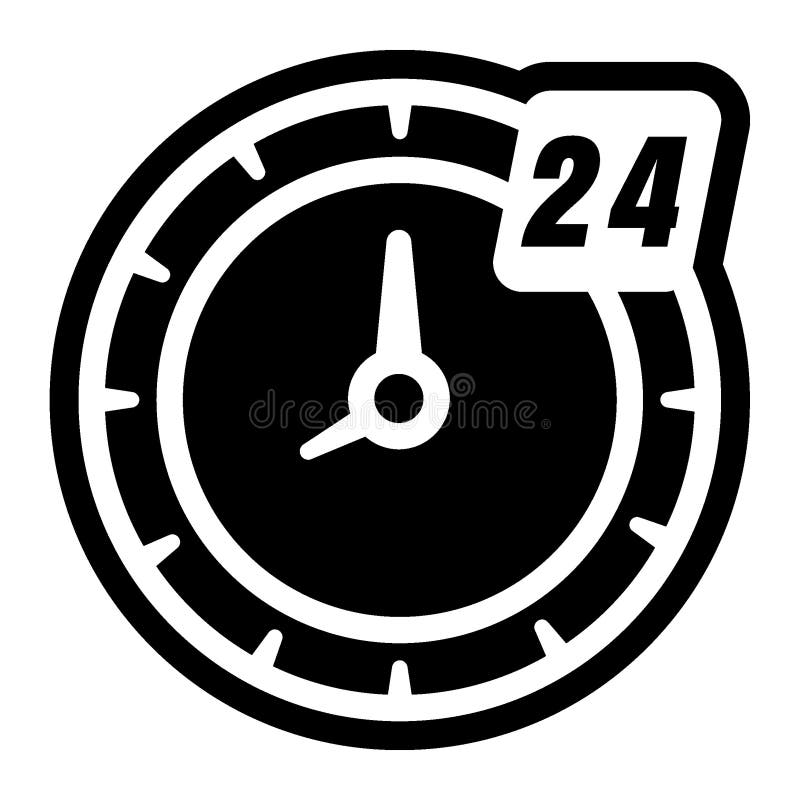 24 Hour Clock Stock Illustrations – 13,184 24 Hour Clock Stock ...