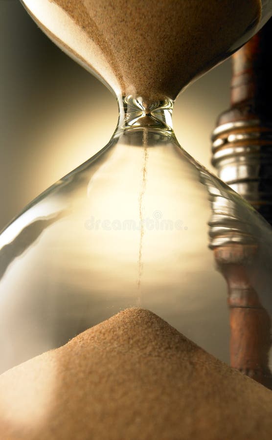 An hour glass stock image. Image of time, studio, life - 19451995
