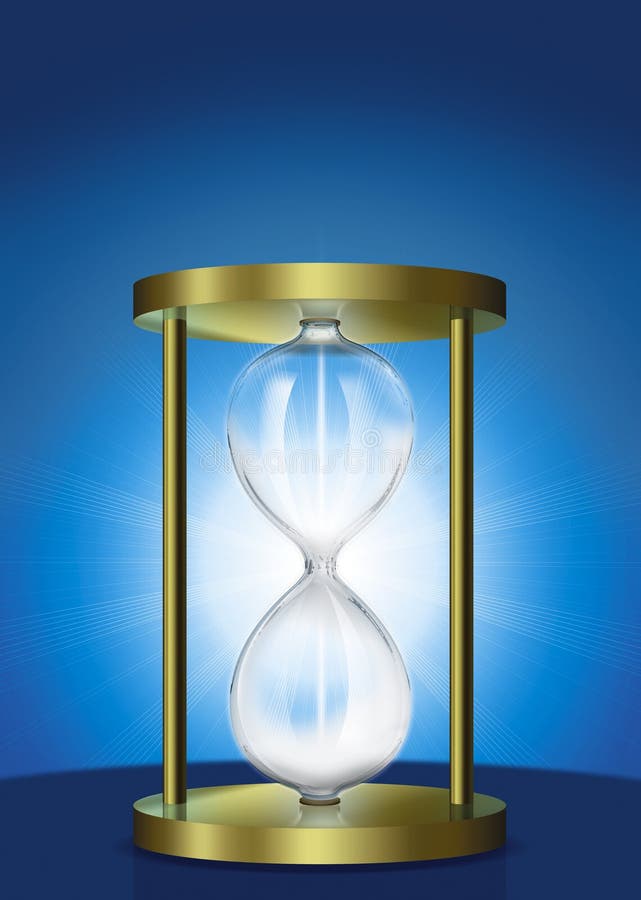 Hourglass stock illustration. Illustration of flow, concept - 1761756