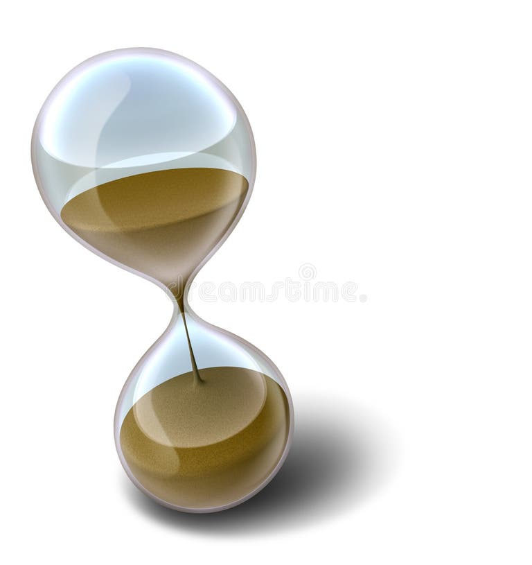 Hourglass Out Running Time Stock Illustrations – 1,145 Hourglass Out ...
