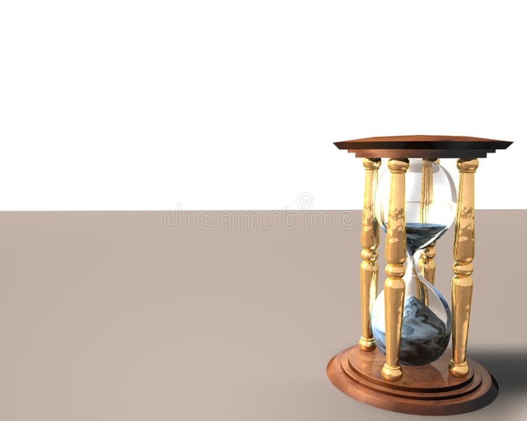 Father Time Hourglass Stock Illustrations – 49 Father Time Hourglass ...