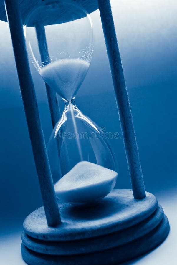 Time Hourglass Background Sun Sky Eternity Stock Photo - Image of blue ...