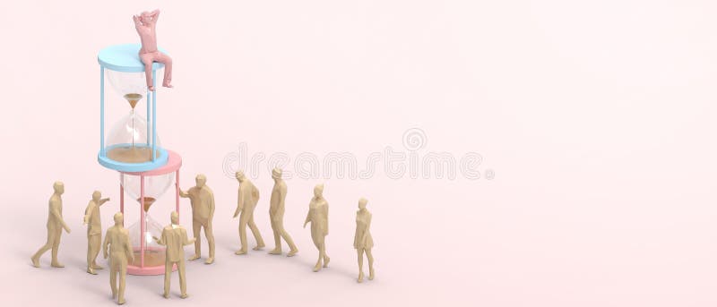 Hourglass Concept of Time and Countdown in Business Development for ...