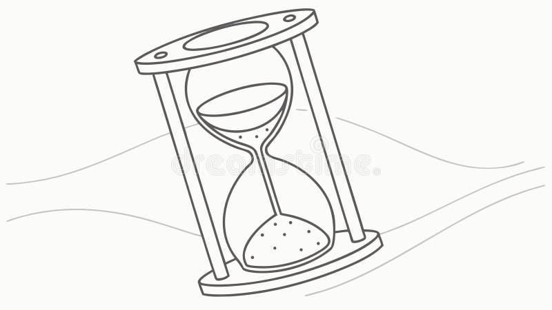 Hourglass Counting Down, Symbolizing Urgency, Time Limits, and Precious ...
