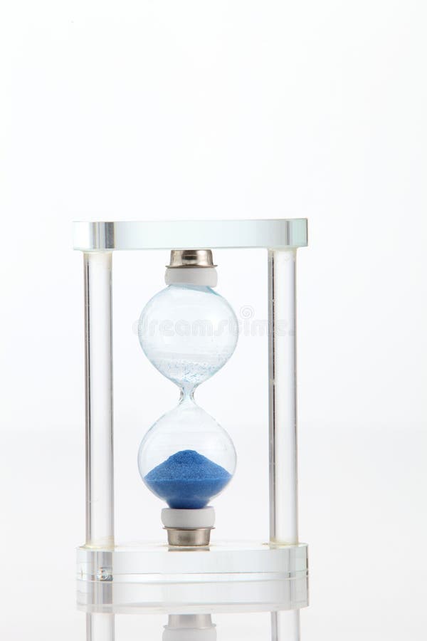 Hourglass stock photo. Image of cloud, idea, time, glass - 5437964