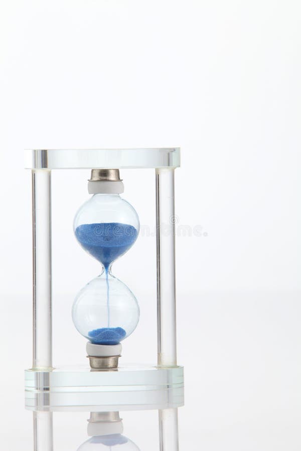 Hourglass stock photo. Image of cloud, idea, time, glass - 5437964