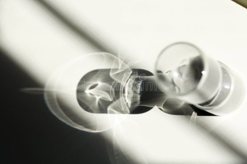 Hourglass on the Desk Striking Light, Shadow and Glass Reflections ...