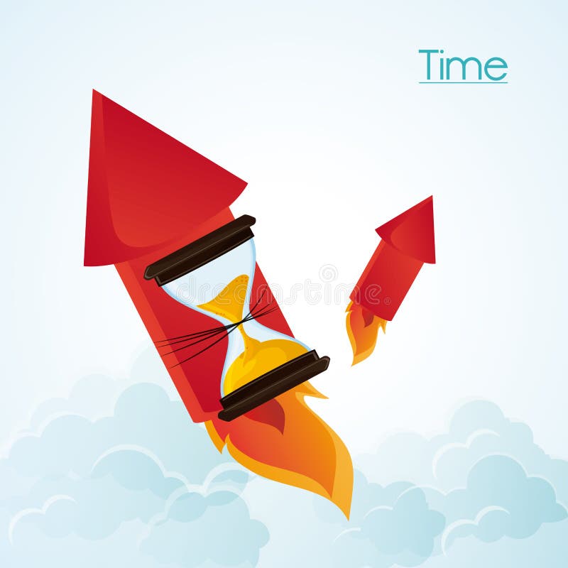 Hourglass Firework Time Design Stock Illustrations – 11 Hourglass ...