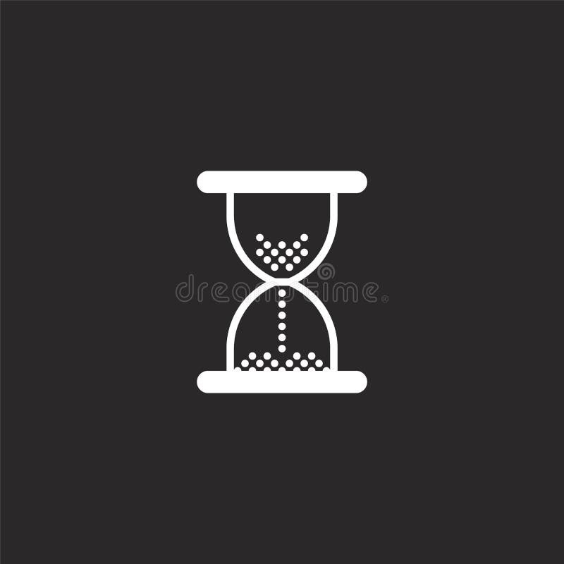 Hourglass Icon Filled Hourglass Icon For Website Design And Mobile App Development Hourglass