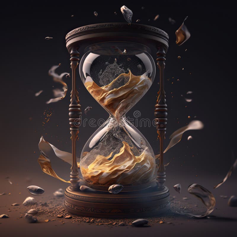 Magical Hourglass Stock Illustrations – 408 Magical Hourglass Stock ...