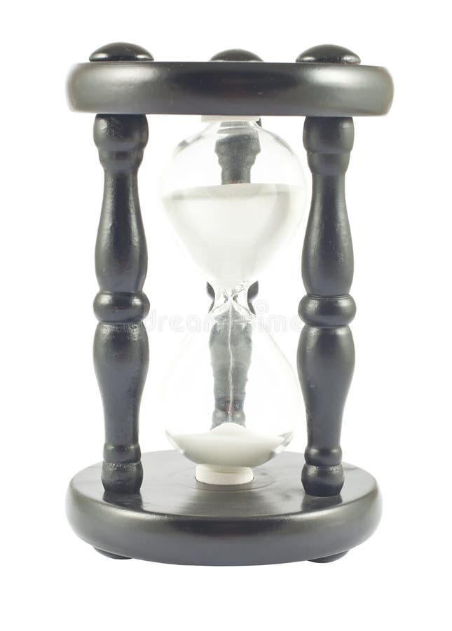 Old-fashioned hourglass stock image. Image of fall, father - 15711919