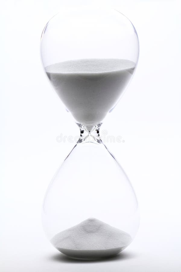 Hourglass stock photo. Image of macro, white, hourglass - 1684008