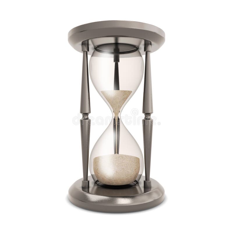 Brown Watch, Clock and Hourglass Stock Photo - Image of beautiful ...