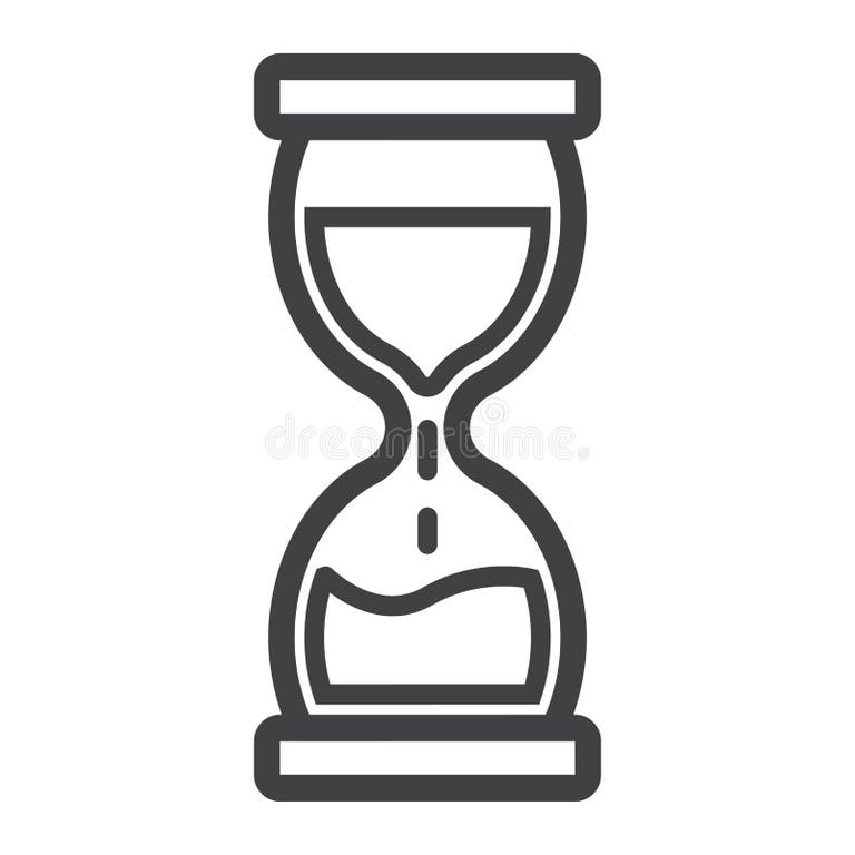 Hourglass Line Stock Illustrations – 24,321 Hourglass Line Stock ...