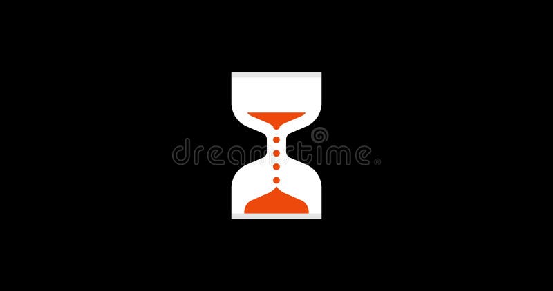 Hourglass Loading Cursor Animation Loop Animation. Hourglass Loader ...
