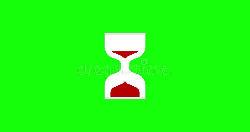 Hourglass Loading Cursor Animation Loop Animation. Hourglass Loader ...