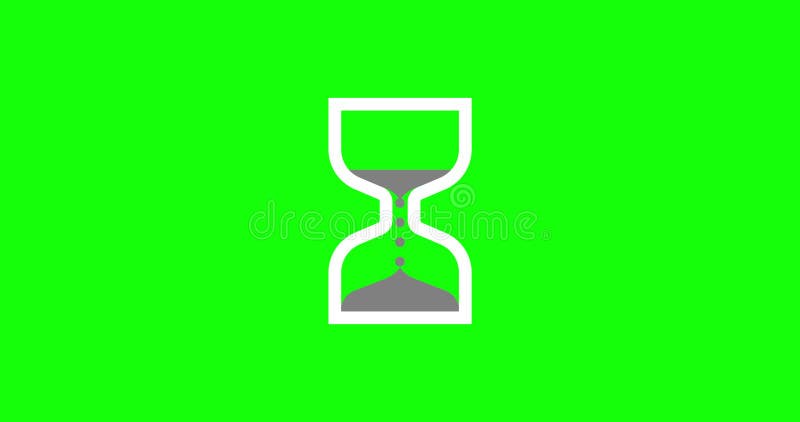 Hourglass Loading Cursor Animation Loop Animation. Hourglass Loader ...