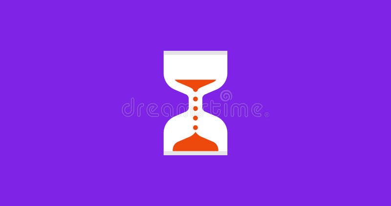 Hourglass Loading Cursor Animation Loop Animation. Hourglass Loader ...