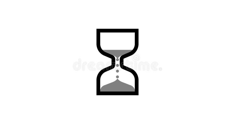 Hourglass Loading Cursor Animation Loop Animation. Hourglass Loader ...