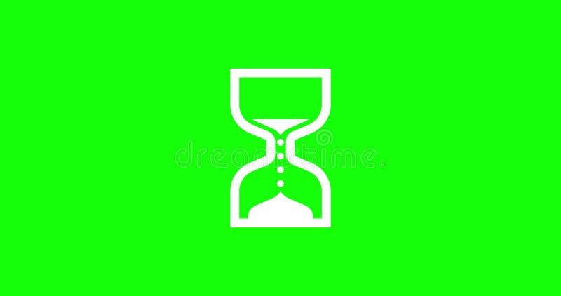 Hourglass Loading Cursor Animation Loop Animation. Hourglass Loader ...